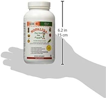 Cápsulas Nopalina Flax Seed Plus 240 Cápsulas, Salud Digestiva – Usalo Ya