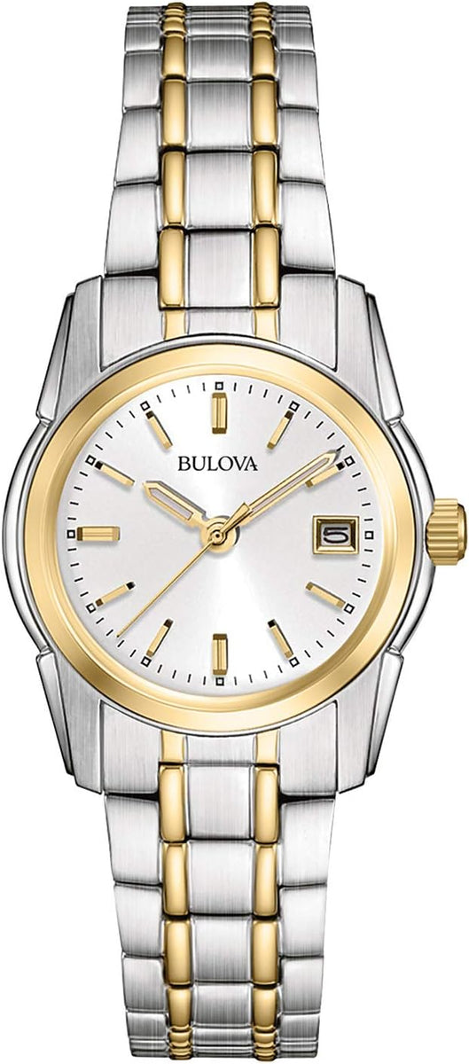 Reloj clásico de cuarzo con calendario 98M105 Bulova – Usalo Ya