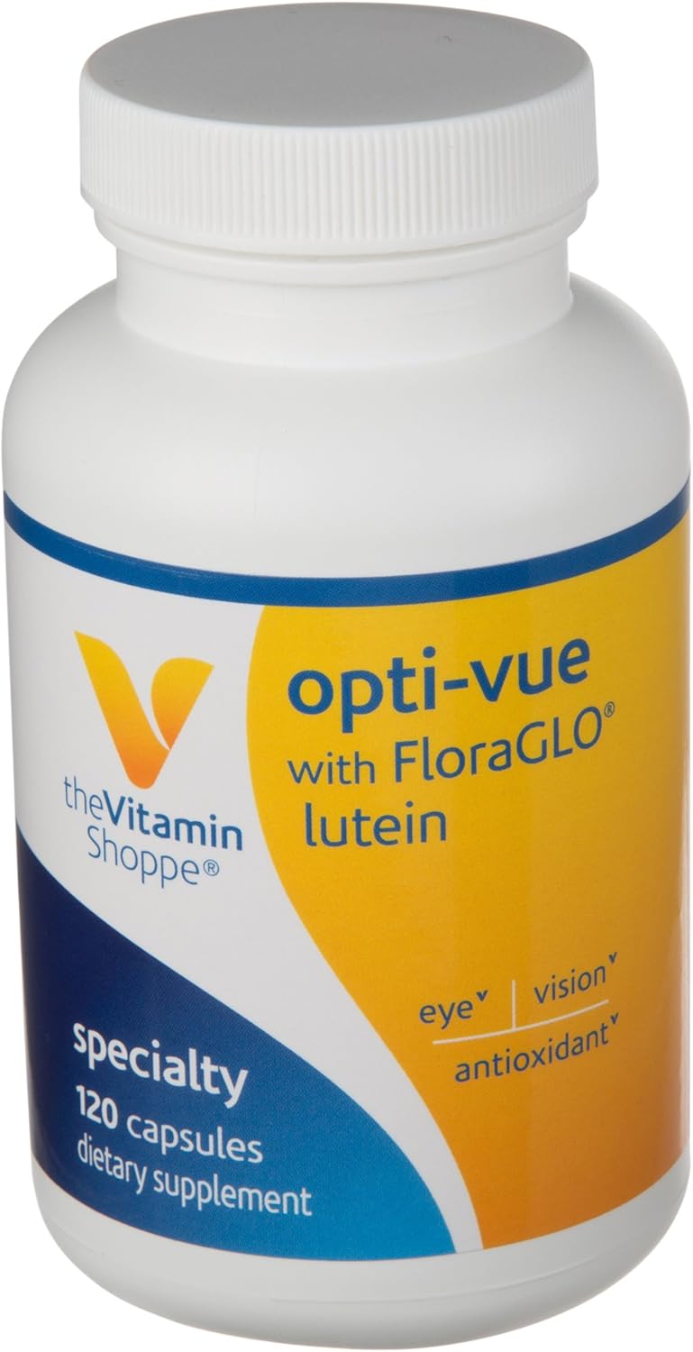 Suplemento Opti-Vue con Luteína Floraglo 120 Cápsulas – Usalo Ya