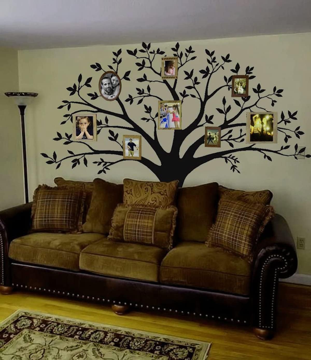 Póster mural árbol familiar gigante, vinilo decorativo, mural – Usalo Ya