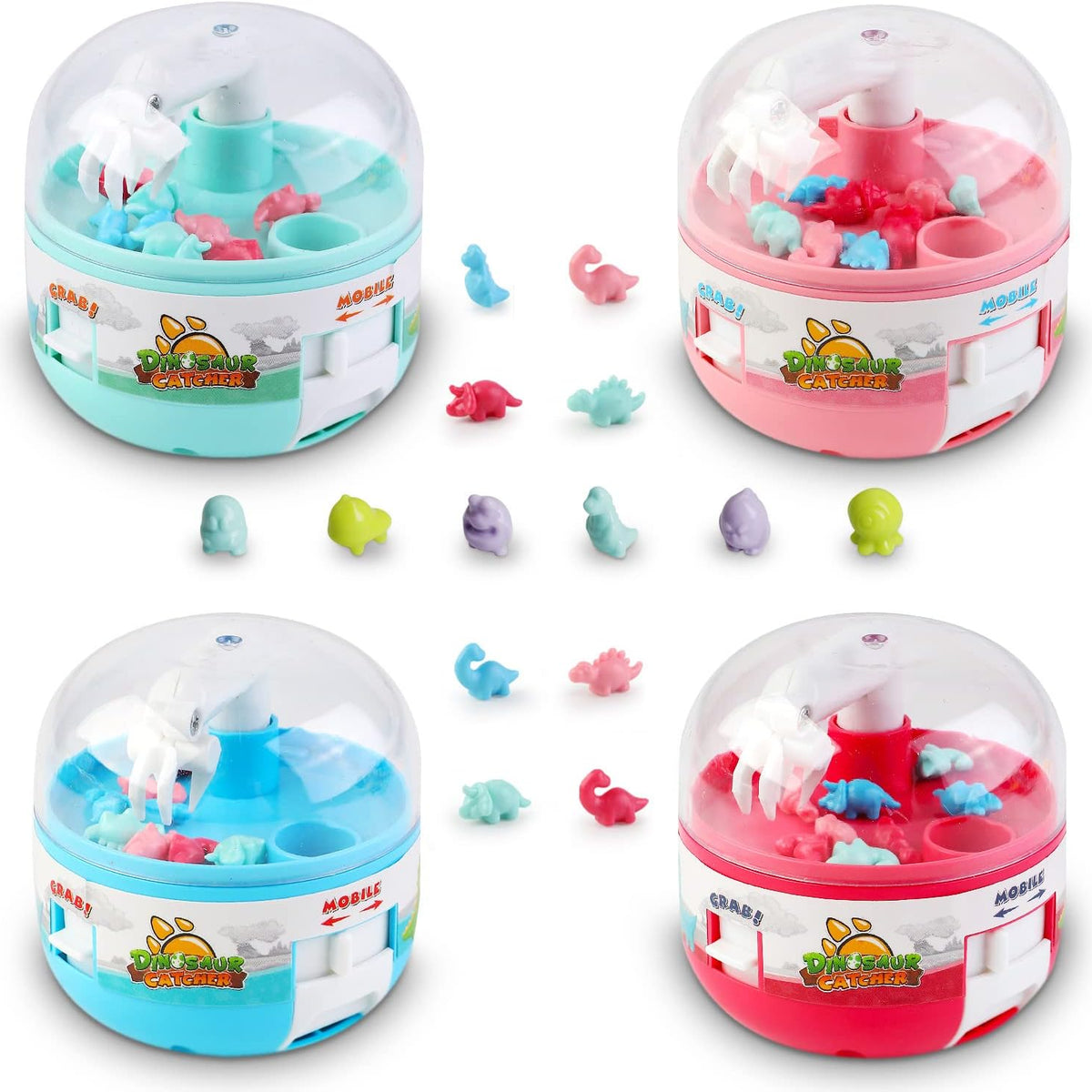 Mini Claw Machine for Kids with Tiny Dinosaur Prizes – Usalo Ya